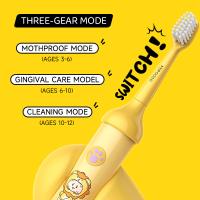 China Kids Electric Toothbrush with 2 Min Smart Timer, IPX7 Waterproof for sale