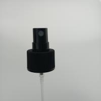 China Plastic Pump Head Nozzle High Flow Black Fine Mist Sprayer for Cosmetic Containers for sale