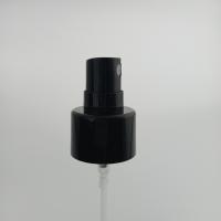 China Plastic Pump Head Nozzle High Flow Black Fine Mist Sprayer for Cosmetic Containers for sale