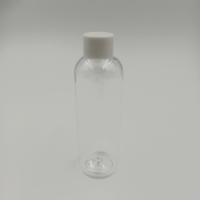 China Bottles for Transparent Plastic Bottle Hair Oil Cosmetic Packaging Bottle With Top Cap for sale