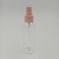 China 100ml Custom Order Plastic PET Bottle for Cosmetic Portable Transparent Sprayer Bottle for sale