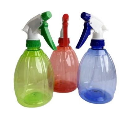 China Custom Order Acceptable 500ml PET Bottles with Trigger Spray for sale
