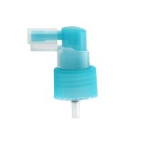 China 24/410 Non Spill Hand Compression Plastic Cap Oral Spray Fine Mist Throat Sprayer Pump for sale