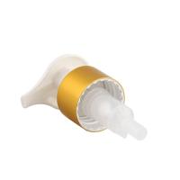 China Transparent Plastic Hand Wash Pump with Outside Spring and Colorful Aluminium Closure for sale