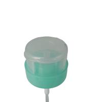 China Convenient Green PP Plastic Screw Nail Cleaning Pump For Hand Wash Gel Shampoo Bottle for sale