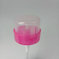 China Convenient Green PP Plastic Screw Nail Cleaning Pump For Hand Wash Gel Shampoo Bottle for sale