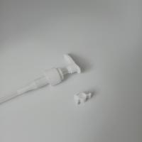 China Custom Order PP Plastic Left-right Lotion Pump On Off Lock Pump 24/410 28/410 All Plastic Clip Pump for sale