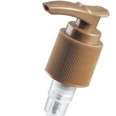 China Custom Orders 24/410 Down Lock Plastic Screw Lotion Pump With Customized Tube Length for sale