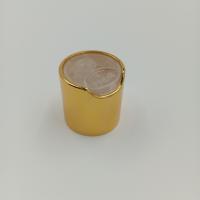 China 24/410 28/410 Shiny Silver Shiny Gold Aluminum Plate Top Cover For Recyclable Bottles for sale