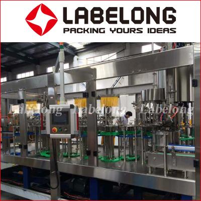 China China High quality  cheaper price 8000BPH Automatic beverage apple/mango juice PET bottle hot filling/ bottling Machine for sale