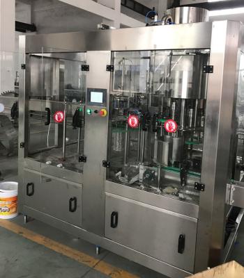 China Small capacity cheaper price 3 in 1 Automatic soda /carbonated water PET bottle washer rinser capper for sale
