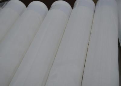 China 165T-31 Silk Screen Mesh Roll For PCB / Glass Printing , White / Yellow Color for sale