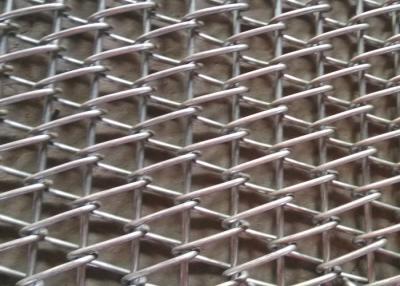 China Rod Reinforced Stainless Steel Conveyor Chain Belt Durable For Drying Oven for sale