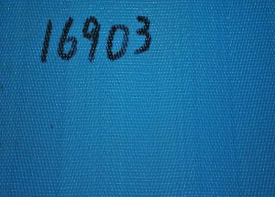 China OEM High Stretch Mesh Fabric Acid Resistance With White And Blue Color for sale