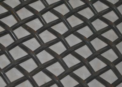 China Heavy Duty Carbon Steel Crimped Wire Mesh Sheet For Coal Sifting / Construction for sale