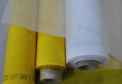 China 53 Inch 100% Monofilament Polyester Mesh , Screen Printing Polyester Fabric 40um for sale