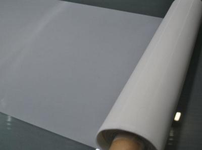 China White 100% Monofilament 140T - 34 Polyester Screen Printing Mesh For Screen Printing for sale
