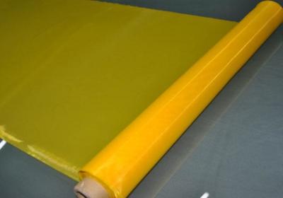 China Yellow Textile Screen Printing Mesh Roll 62