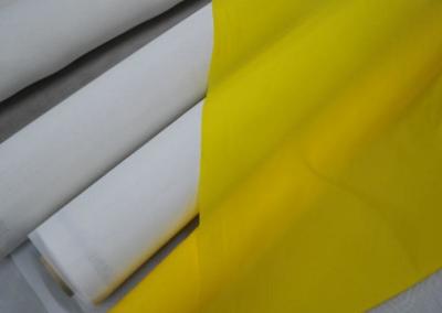 China Monofilament Polyester Screen Printing Mesh 65 Inch High Tension Threshold for sale