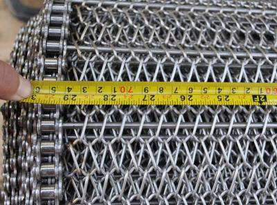 China Balance Wire Mesh Conveyor Belt For Annealing Furnace , Heat Resistant for sale