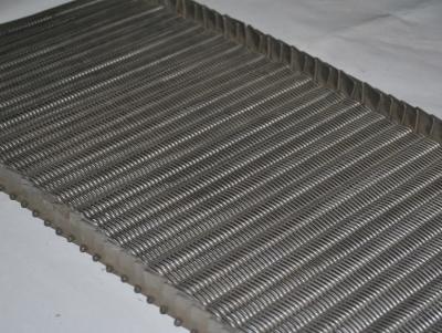 China Balance Spiral Wire Mesh Conveyor Belt Baffle For Cooling And Freezing for sale