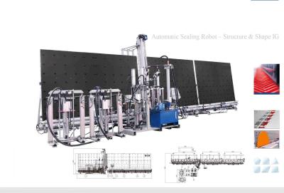 China Automatic Shape&Structure IGU Sealing Robot for sale