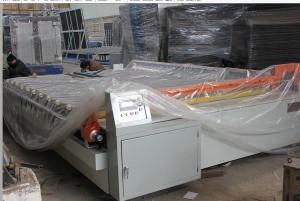 China Automatic CNC Shaped Architectural Glass Cutting Machine for sale