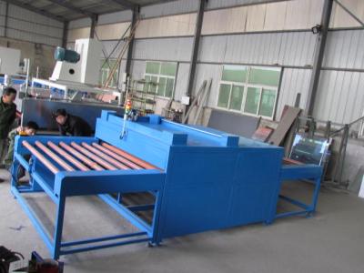 China Flexible Spacer Insulating Glass Heated Roller Press Machine for sale