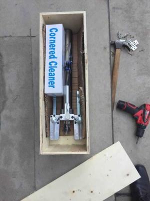 China Portable UPVC Profile Corner Cleaning Machine for sale