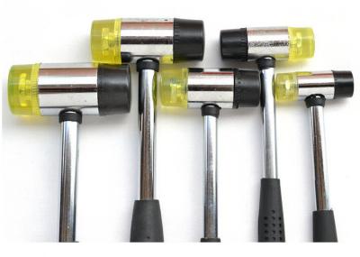 China Portable High Elastic Durable Yellow Rubber Hammer for sale
