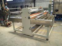 China Mirror Glass Surfaces Protective Film Coating Laminating Machine,Glass Protective Film Laminating Machine with Cutter for sale