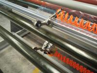 China Mirror Glass Surfaces Protective Film Coating Laminating Machine,Glass Protective Film Laminating Machine with Cutter for sale