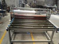 China Glass Protective Film Laminating Machine,Automatic Glass Film Laminator,Automatic Glass Film Laminator with Cutter for sale