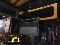 China U Shape Glass Package Loading&Unloading Crane for Containers,C Shape Unloading Arm for Containers,U Shape Lifting Arm for sale