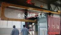 China C Crab for Glass Crates Loading&Unloading from Containers,U Shape Container Unloading Crane,C Clamp for Glass Unloading for sale