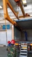 China U Shape Glass Lifting Crane,U Shape Container Glass Lifting Arm,C Shape Container Unloading Crane for sale