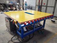 China Air Float Application Table with Tilting&Vacuum Suckers,Warm Edge Spacer Air Float Application Table for sale