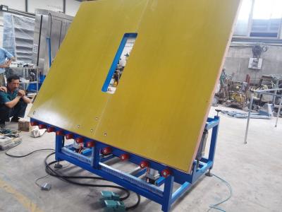 China Air Float Application Table with Tilting&Vacuum Suckers,Warm Edge Spacer Air Float Application Table for sale