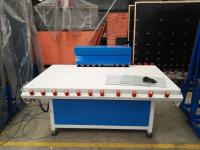 China Single Side Heated Roller Press Table with Air Float&Tilting,Heat Roller Press for Double Glazing,Hot Roller Press Table for sale