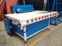 China Single Side Heated Roller Press Table with Air Float&Tilting,Heat Roller Press for Double Glazing,Hot Roller Press Table for sale