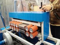 China Single Side Heated Roller Press Table with Air Float&Tilting,Heat Roller Press for Double Glazing,Hot Roller Press Table for sale