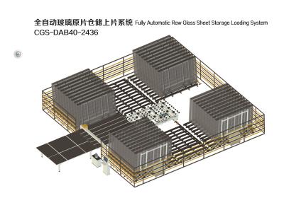 China Fully Automatic Glass Storage Loading Cutting System,Fully Automatic Glassstorage Loading System for sale