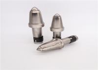 China Mining Steel Tooth Bit Bullet Tooth Rotary Cutter Pick Holder Customized Color for sale