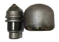 China Foundation Drilling Round Shank Bits B47K17.5 Carbide Bullet Picks for sale