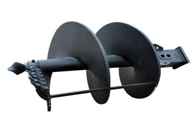 China Foundation Rotary Drilling Tools Rock Drilling Auger Gray Color for sale
