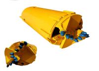 China Open Body Foundation Drilling Tools / Bore Piling Rotary Rock Drilling Bucket for sale