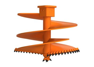 China Soil Teeth Heavy Duty Rock Augers Double Cut Rock Auger Apply To Hardpan for sale