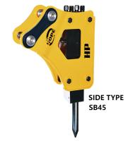 China ROCK EXCAVATOR HYDRAULIC BREAKER  1.2-3 TON FOR EXCAVATOR DOOSAN45 for sale