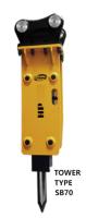 China Cusotm Mini Excavator Hydraulic Breaker 4-6 Ton For Sany Doosan Xcmg lonking70 for sale