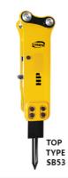 China Rock Excavator Hydraulic Breaker 2-3.5 Ton  For Excavator Sany Liugong Doosan53 for sale